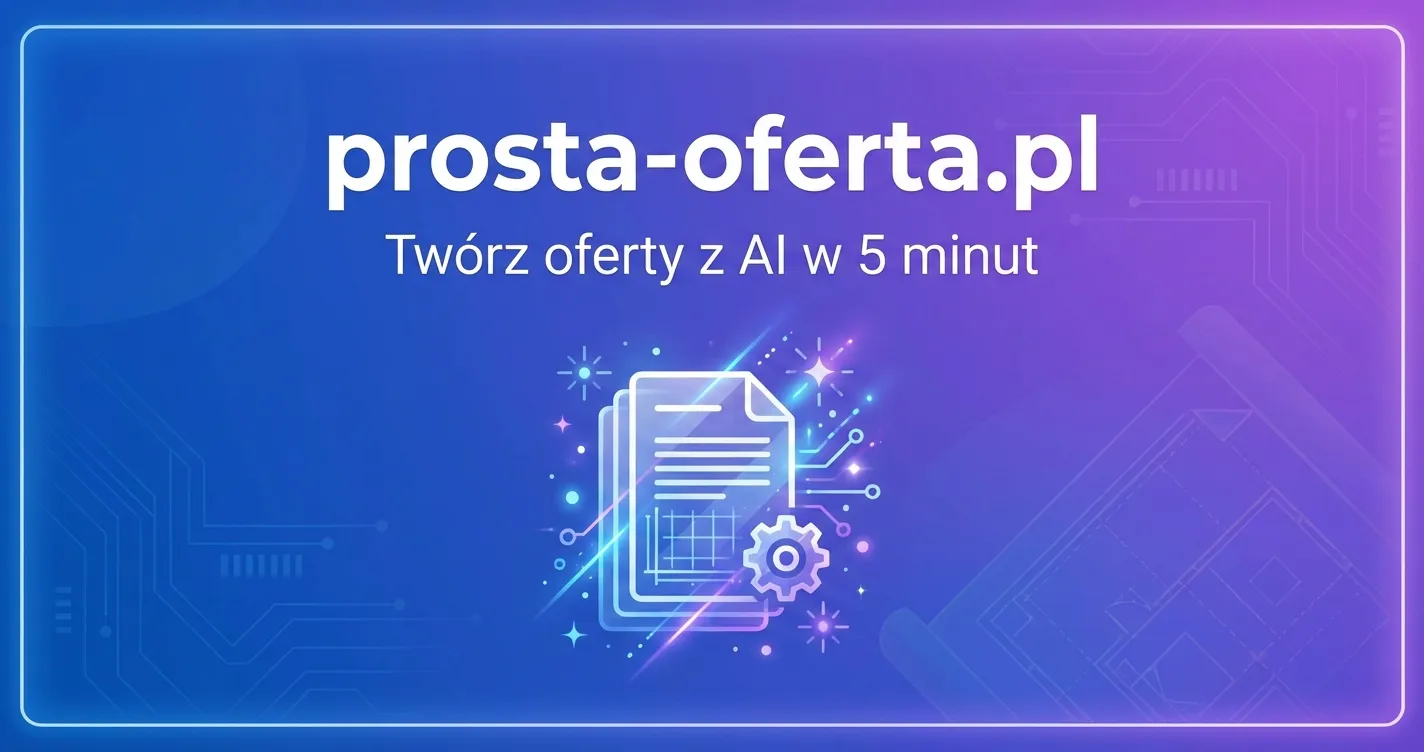 Oferta handlowa – przykład | Prosta Oferta